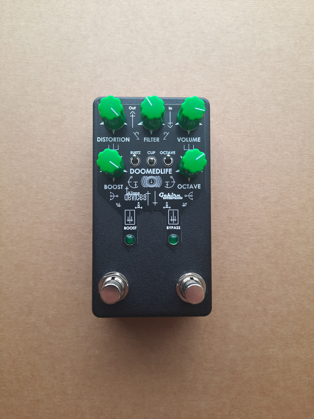 DoomedLife Octave + RAT + Boost 3 in 1 Monster – Gehirn Enterprises